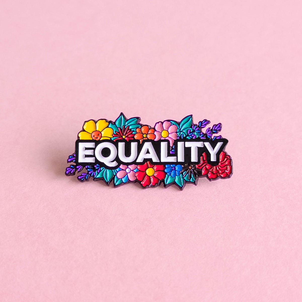 LGBTQ+ Equality Enamel Pin – Heckin' Unicorn